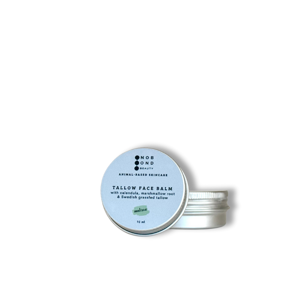 Tallow Face Balm – naturlig ansiktskräm med talg, ringblomma & läkemalva
