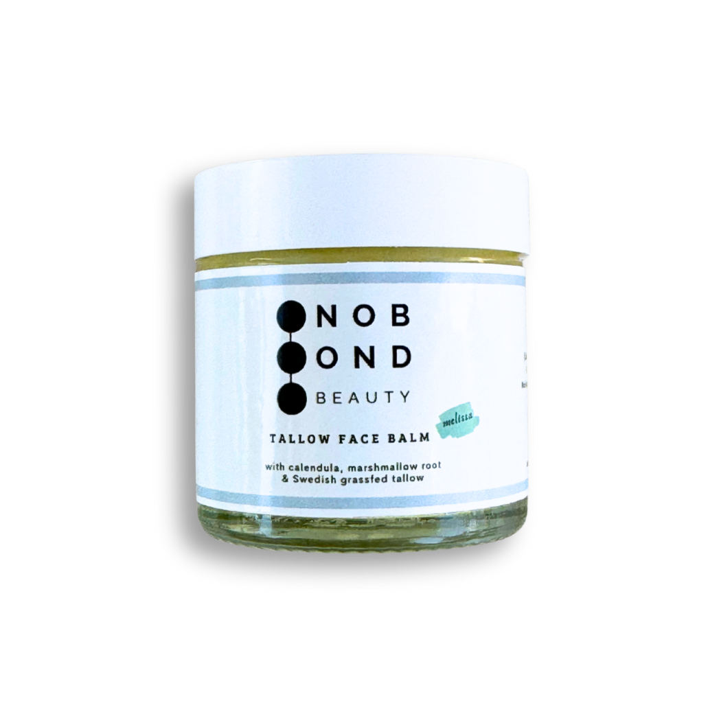 Tallow Face Balm – naturlig ansiktskräm med talg, ringblomma & läkemalva